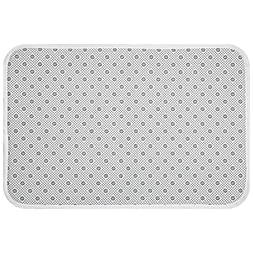 16x24 inches Happy Camper Non-Slip Doormat Bath Mat,Entrance Rug for Front Door Kitchen Floor Bath Tub Bedroom