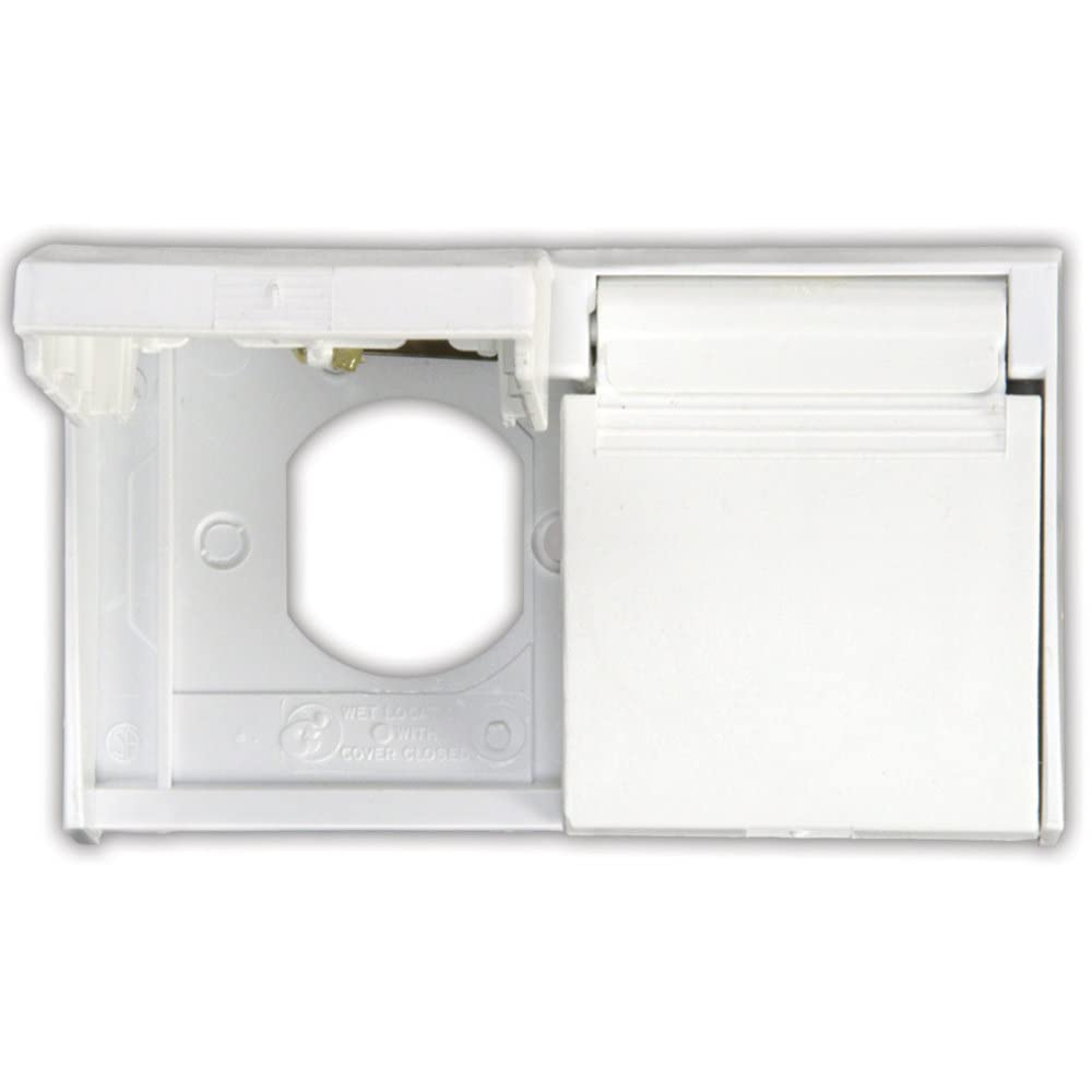 JR Products 47505 Weatherproof Duplex Outlet Covr