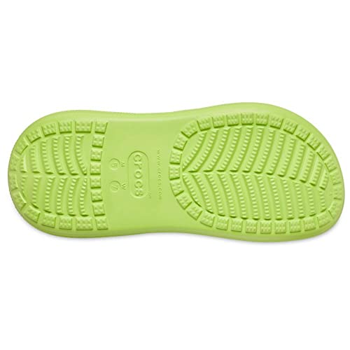 Crocs Unisex-Adult Crush Clog, Limeade, 9 Women/7 Men