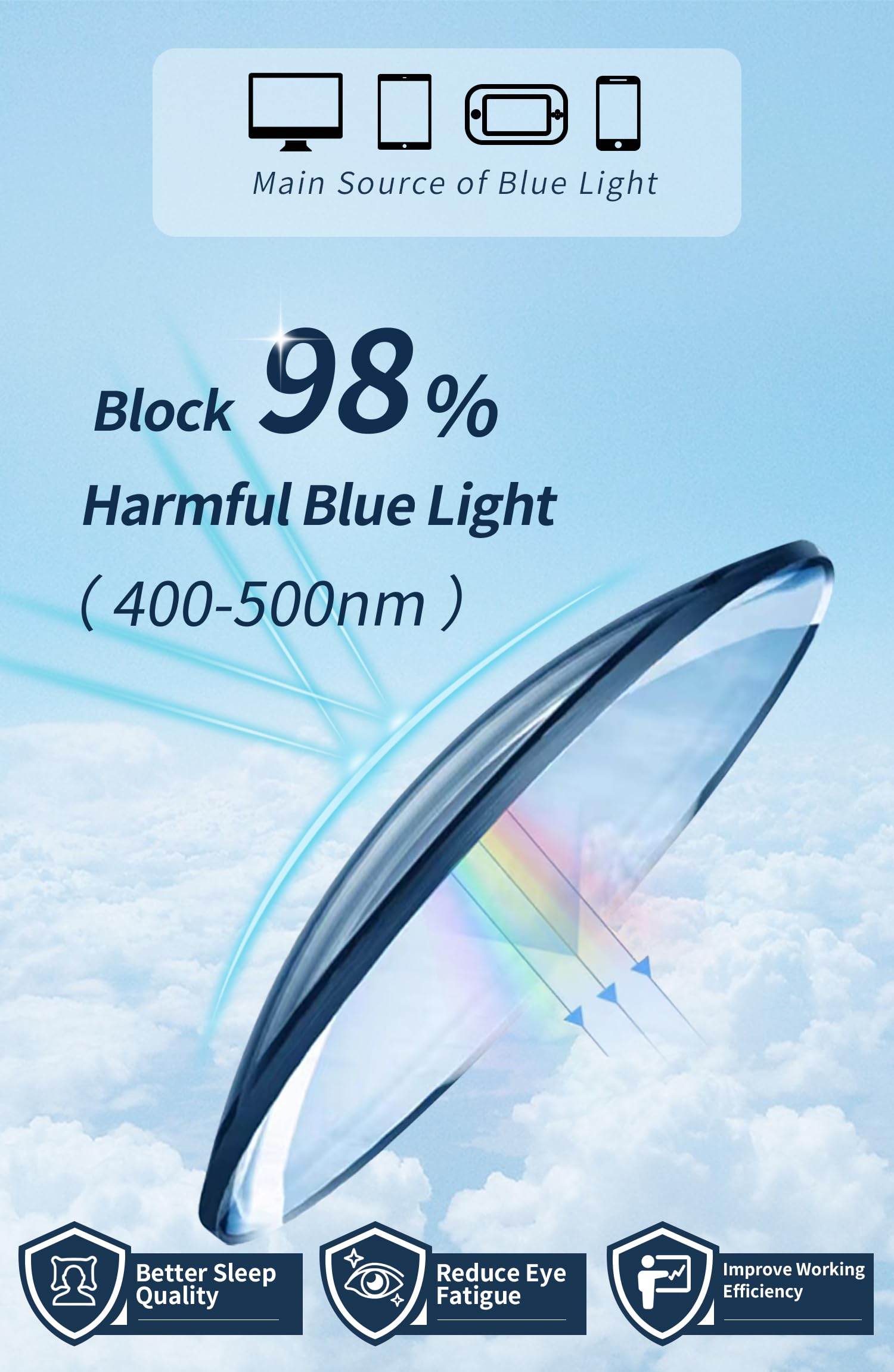 Laemzinv Oversized Square Blue Light Glasses for Women, Large Thick Frame Reading Blocker, Big Reader for Computer Eyewear and Gaming Glasses LA022 (A2 | GREEN)
