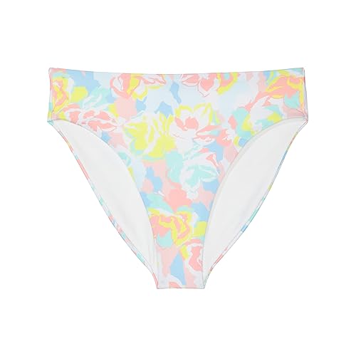 Victoria's Secret Mix-and-Match High Waisted Bikini Bottom, Swimsuit for Women, Floral Full Coverage Bathing Suit Bottoms for Women, (L)