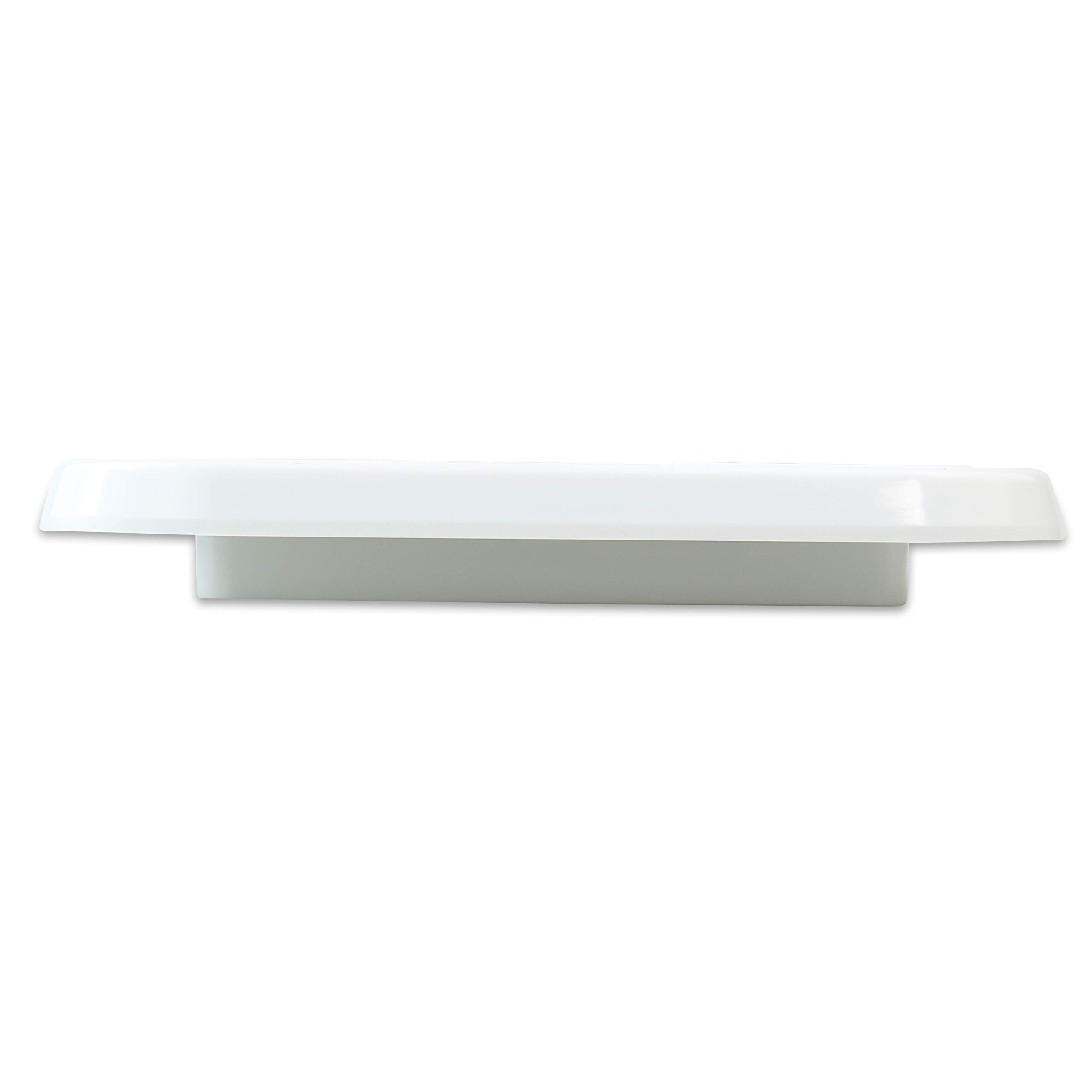 RV Camper Trailer Motorhome Power Cord Hatch Electrical Access Door (White-1801LW)