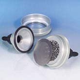 Pall 1235 Anodized Aluminum Filter Holder, 47 mm in-Line Lab Filter Holder, Non-sterile, Lightweight Anodized Aluminum Filter Holder, Dimensions Length 5.7cm Diameter 5.9cm