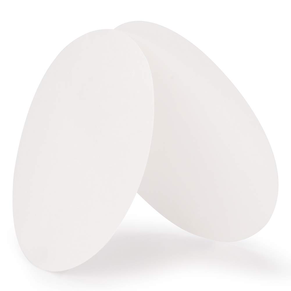 StonyLab Qualitative Filter Paper Circles, 94mm Diameter Cellulose Filter Paper with 20 Micron Particle Retention Medium Filtration Speed, Pack of 100