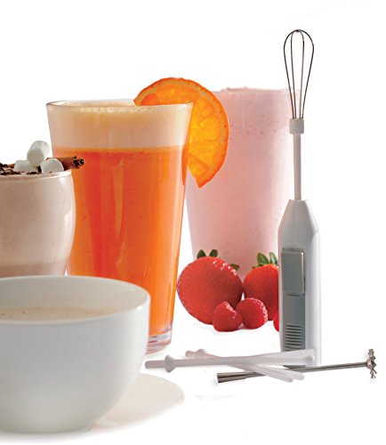 Norpro Cordless Mini Mixer, 5 Piece Set, One Size, White