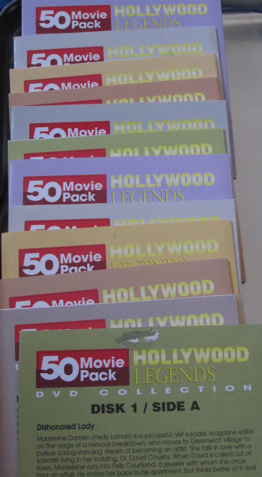 Hollywood Legends 50 Movie Pack [DVD]