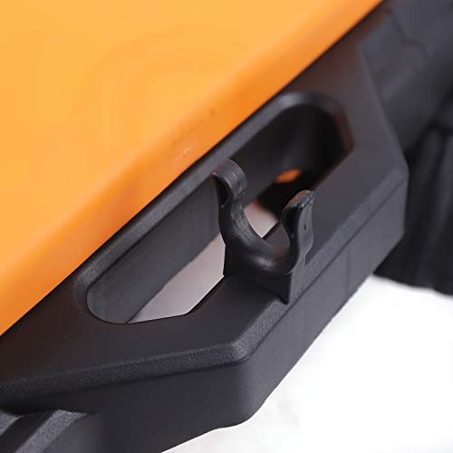 OCASAMI Outdoor Hand Push Floor Sweeper, Industrial Manual Floor Sweeper Non Electric, 12 Gallon Capacity Container, 26.77" Sweeping Width, Sweeps 29277 Square Feet/Hour