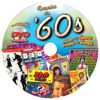Happy 50th Birthday DVD Greeting Card & Mini-Book Combo: A Flickback Decade DVD Combo