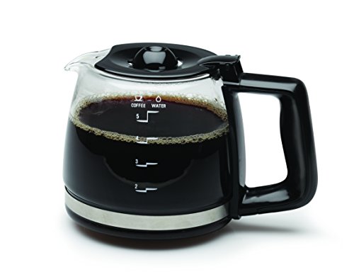 Capresso 5-Cup Mini Drip Coffee Maker, Black and Stainless Steel