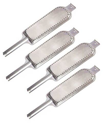Charbroil 463350108, 463350505, 463351305, 463351505, 463351605, 463352505, 463362006, 463362206, 463363006, 463353505, 463360306, 463361305 (4-Pack) Stainless Steel Grill Burner