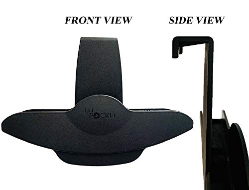 Lid Pocket Slow Cooker Lid Holder | Fits Most Slow Cookers | Hands-Free Design Keeps Countertops Clean | Unique Crock Pot Kitchen Pot Organizer | Works With Most Crocks