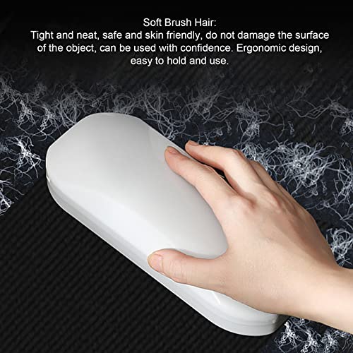 Reusable Handheld Crumb Sweeper, Nutshell Soft Bristles Debris Collect, Handheld Carpet Table Sweeper Crumb Brush Cleaner Crumb Sweeper Roller for Home Cleaning
