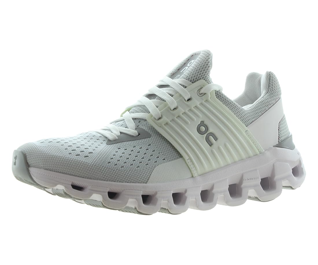 On Women's Cloudswift PR Sneakers, Glacier/White, 8.5 Medium US