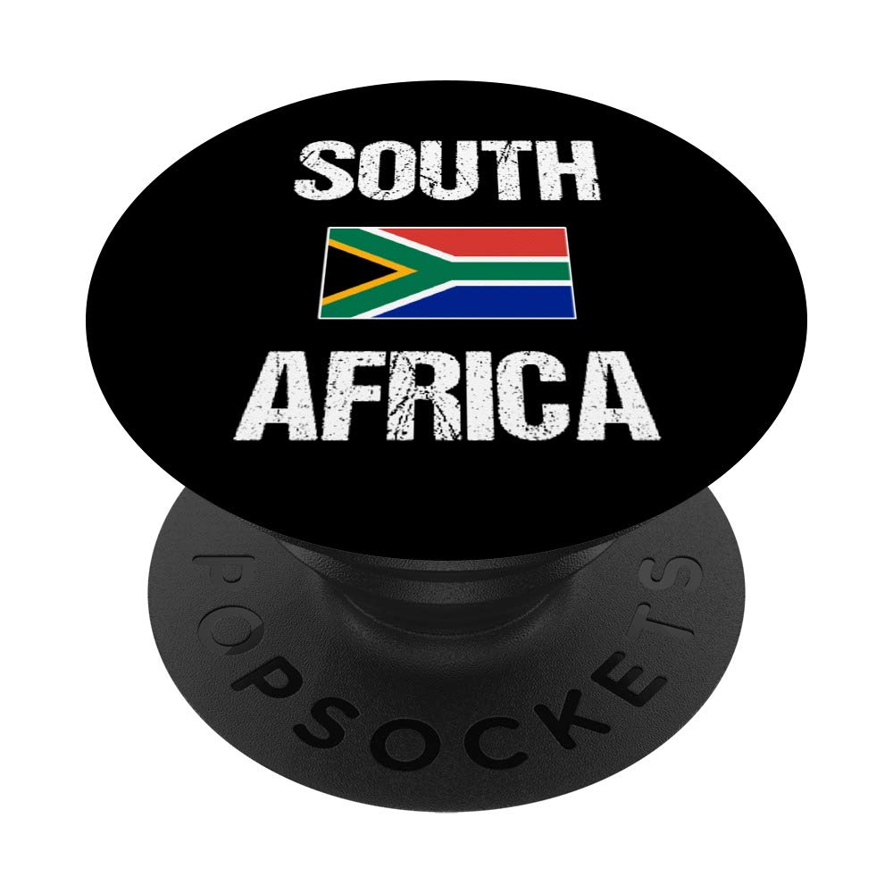 South Africa Gifts South African Flag PopSockets PopGrip: Swappable Grip for Phones & Tablets