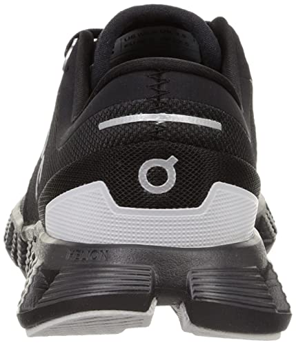 On Women's Cloud X 3 Sneakers, Black, 8.5 Medium US
