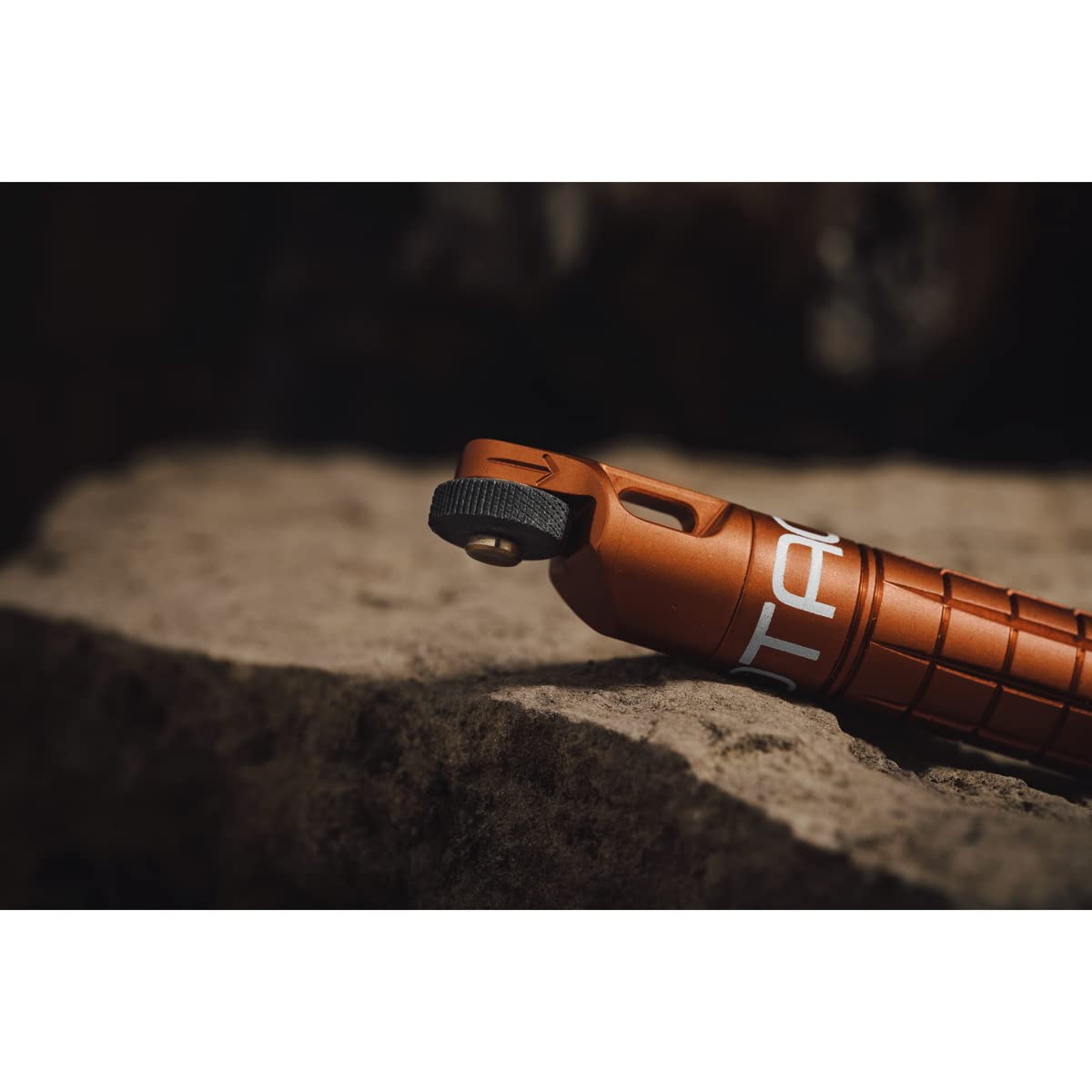 Exotac nanoSPARK Ultra-Compact Fire Starter with One-Handed Operation High-Spark Flint Wheel and Waterproof Storage Compartment Holds quickLIGHT Tinder and Up to 5 Replacement Flints