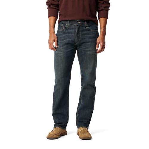 Levi Strauss Signature Gold Men's Regular Fit Flex Jeans, Westwood, 40W x 30L