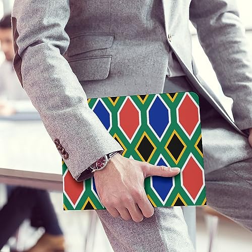 Abstract South Africa Flag Tablet Case Cover Slim Protective Cover Cases with Pencil Holder for IPAD 2020 (10.2in)