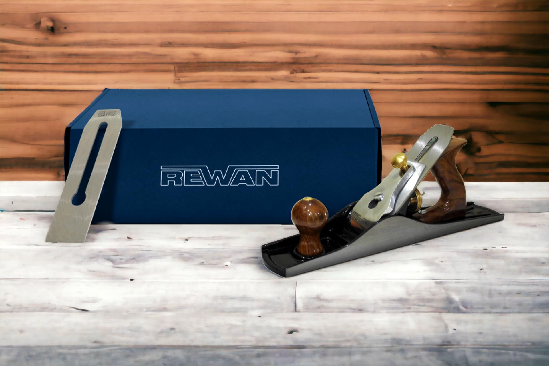 Rewan No 5 Jack Plane Set: Includes Protective Sleeve, Extra Blade, and Jack Plane - Wood Planer Kit - Top Choice for Woodworking Planer - End Plane Tool - Best Planers Woodworking - Wood Planers