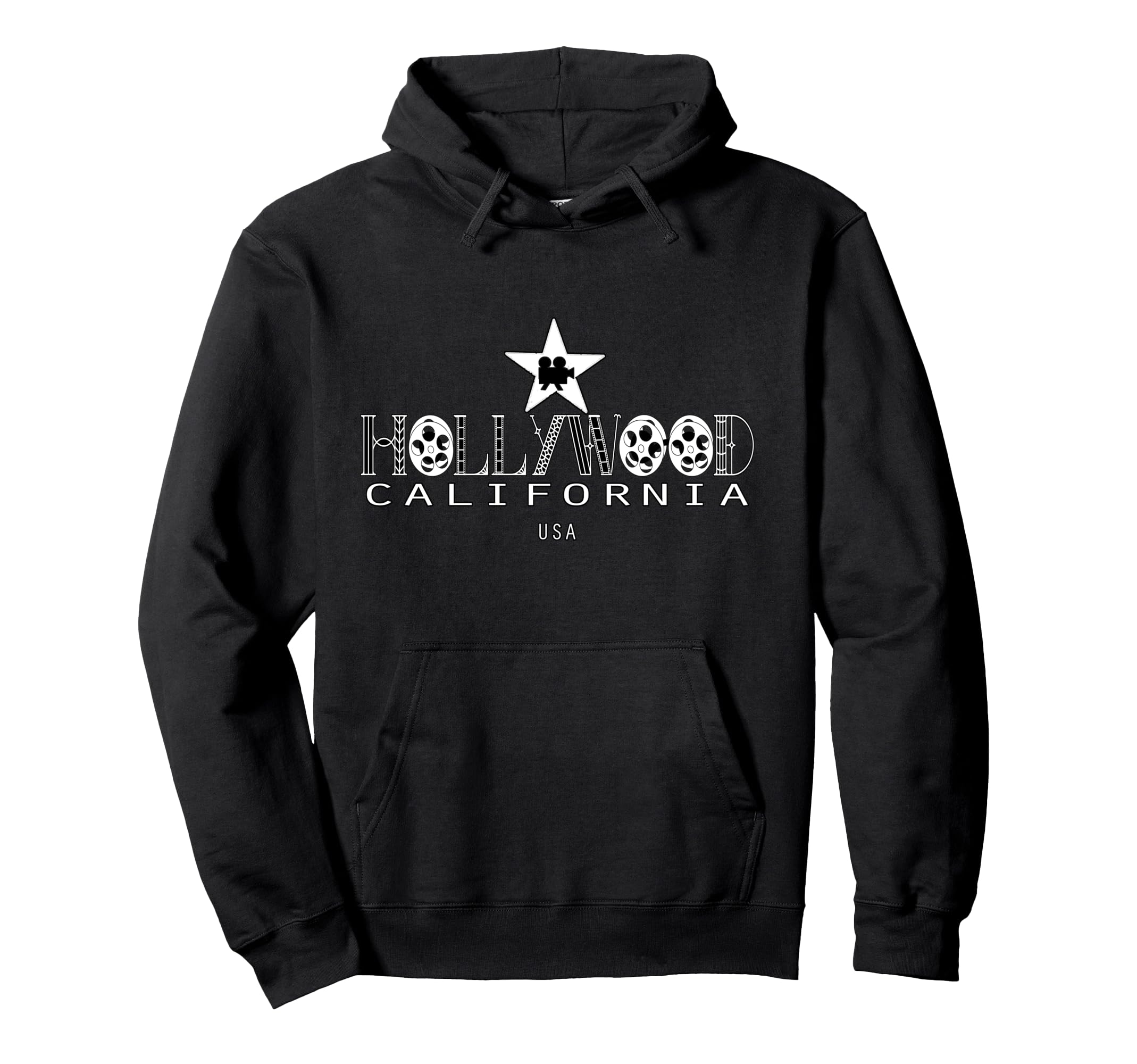 Hollywood California USA Los Angeles Film Movie Star Pullover Hoodie