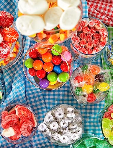 Sarah's Candy Factory Halloween Bulk Assorted Fruit Candy - Starburst, Skittles, Swedish Fish, Air Heads, Jolly Rancher, Sunkist,and more in Bag, 4 Lbs