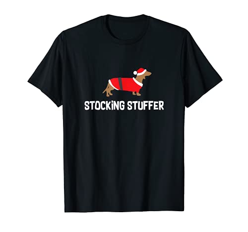 Christmas Dachshund T-Shirt_ Stocking Stuffer Holiday Gift