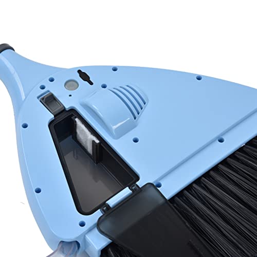 GLOGLOW 2 in 1 Vacuum Sweeper, USB Charging Cordless Vacuum Broom Vacuum Broom Cleaner for Household Bedroom