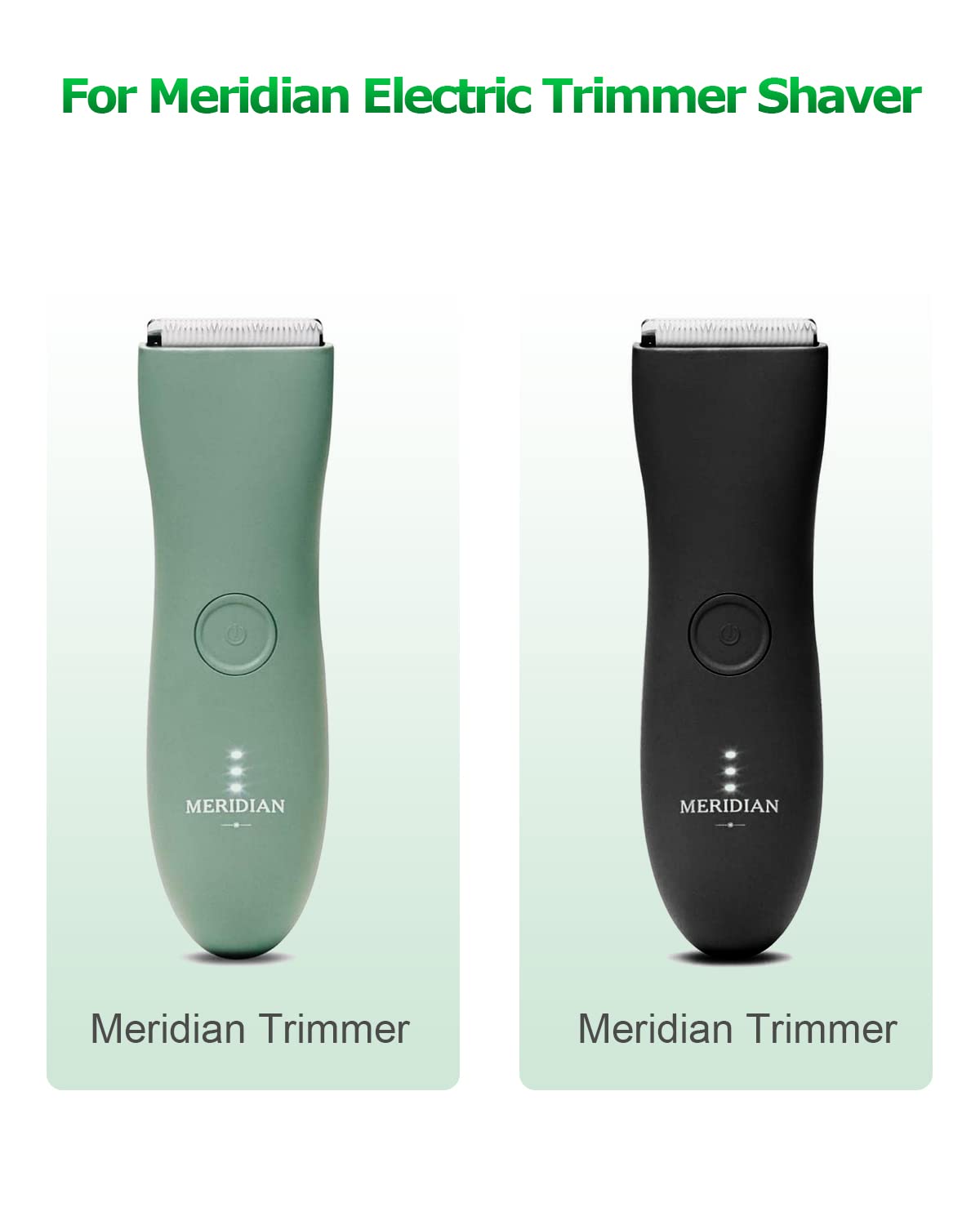 Meridian Trimmer Charger Replacement for Meridian Grooming Electric Shaver Trimmer 5V Charging Cable for Meridian Power Cord Adapter 5V 1A Wall Charger AC/DC Power Adapter with Shaver Brush 6.6FT