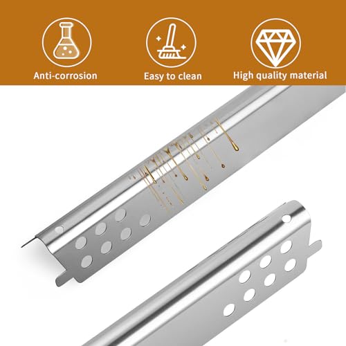kingsea Grill Replacement Parts Kit Compatible with Charbroil 463347519,463347017,463673017,463673517,463673617,463673619,Heating Plates,Burner,Crossover Tube
