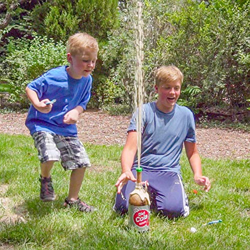 Steve Spangler Science Extreme Geyser Tube - Science Kit for Kids - Mentos & Soda Lab Experiment - Includes Tube, Candy, & Unique Spray Caps - Chemistry Magic - Classroom STEM Project