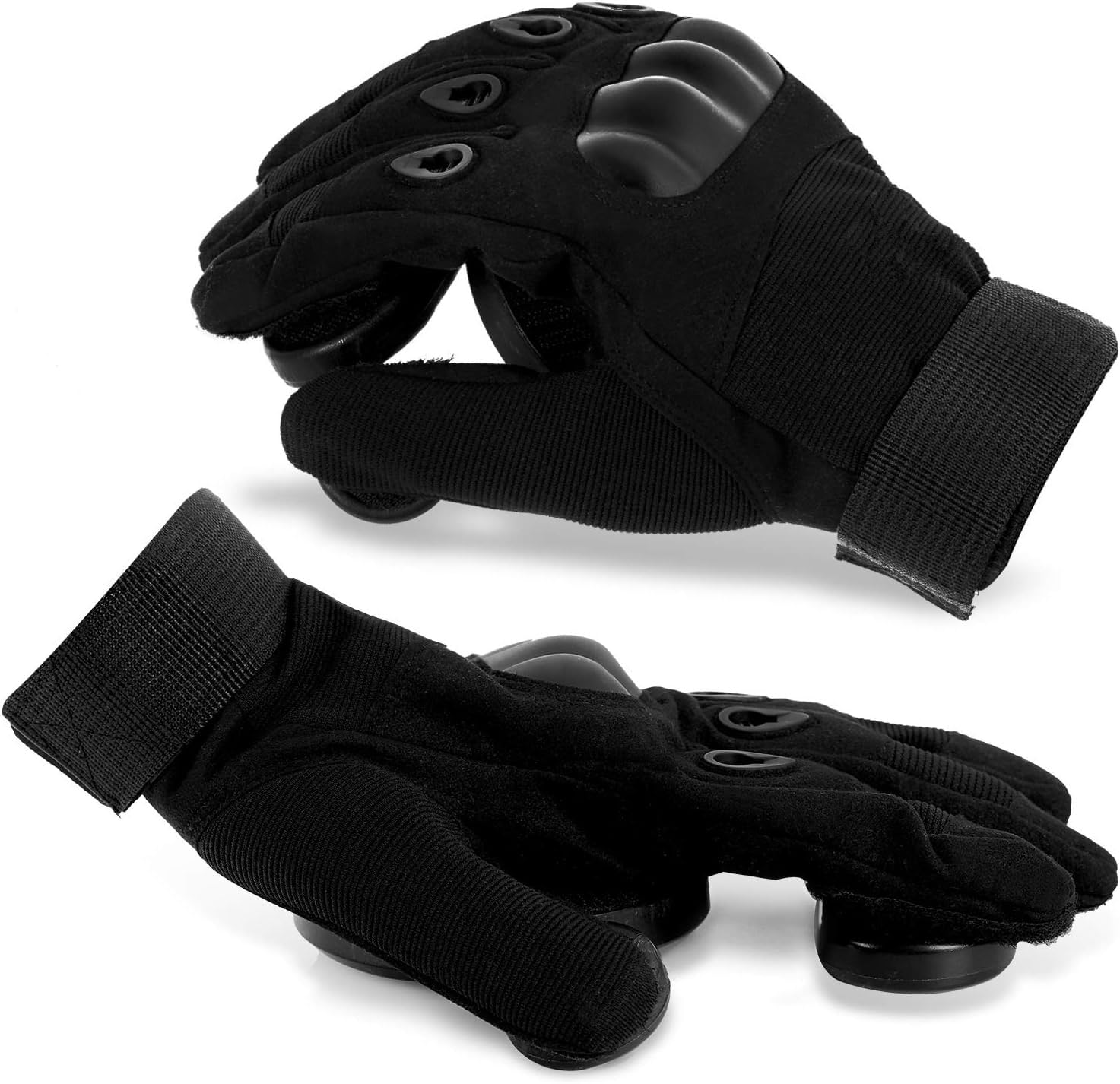 LOSENKA Professional Skateboard Gloves with Sliders,Standard Longboard Downhill Slide Gloves Skate Gloves with 2 Slider Puck Set