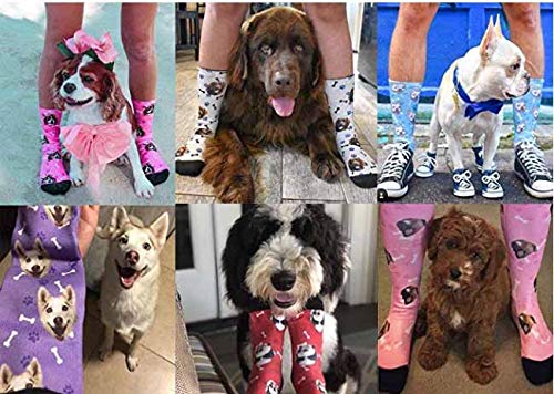 D-Story Custom your face Soft Socks for Women and Men 15.35 inch