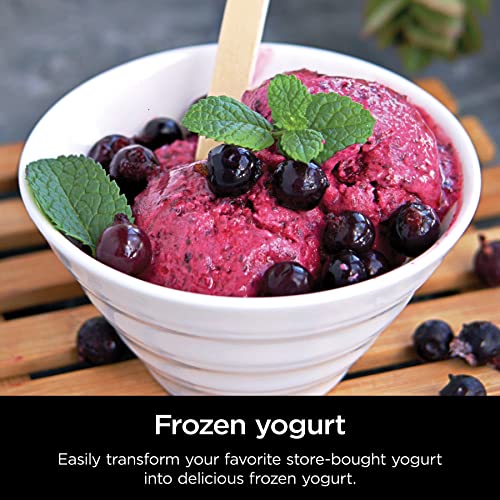 Ninja NC501 CREAMi Deluxe 11-in-1 Ice Cream & Frozen Treat Maker for Ice Cream, Sorbet, Milkshakes, Frozen Drinks & More, 11 Programs, with 2 XL Family Size Pint Containers, Perfect for Kids, Silver