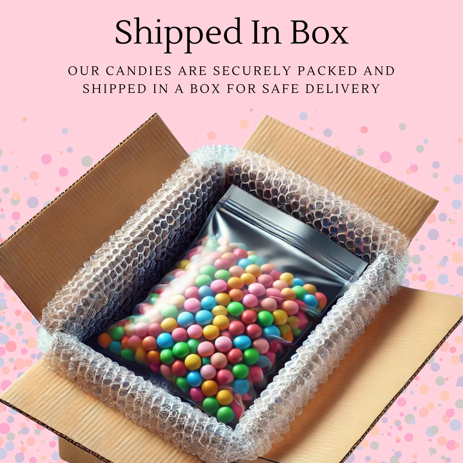 Freeze Dried Rainbow Candy 6oz- Ships In Box - Deliciously Crunchy, Intense Flavor, Lightweight Snack - Resealable Bag (Original 6oz)