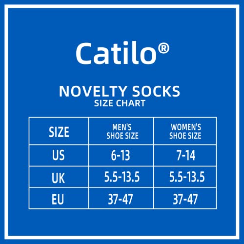 Unisex Banjo Musical Art Crew Socks Casual Funny Crazy Dress Socks