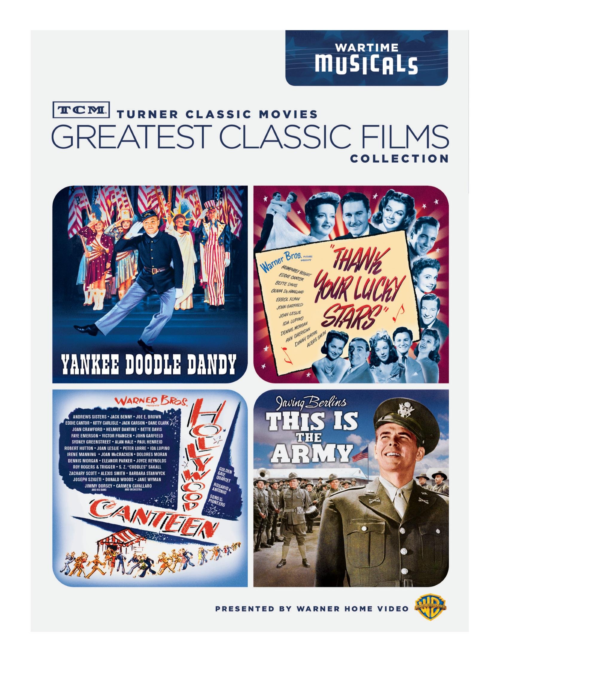 TCM Greatest Classic Films Collection: Wartime Musicals - Yankee Doodle Dandy / This is the Army / Thank Your Lucky Stars / Hollywood Canteen