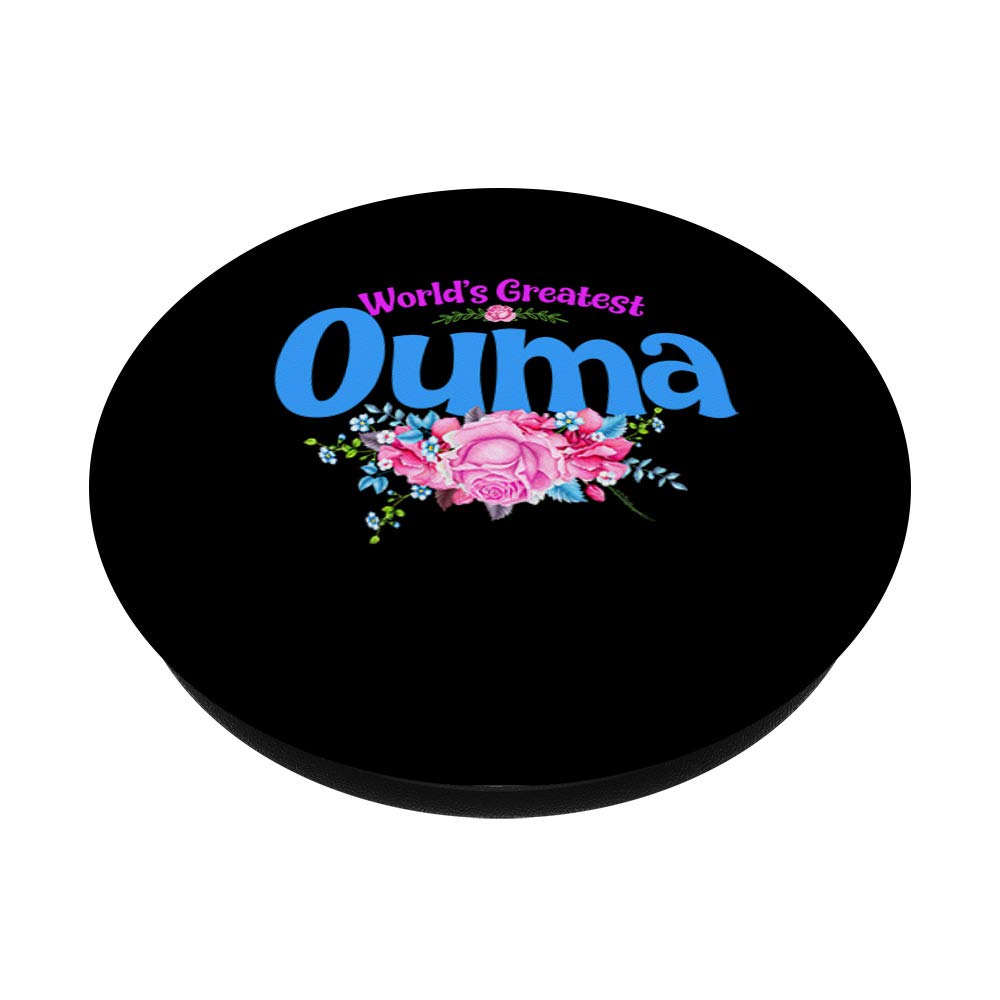 World's Greatest Ouma - South African Grandma PopSockets PopGrip: Swappable Grip for Phones & Tablets