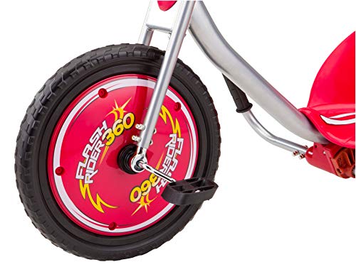 Razor 360 Caster Trike for Kids Ages 6+ - Replaceable Spark cartridges, Lightweight, MX Style Handlebars, for Riders up to 160 lbs