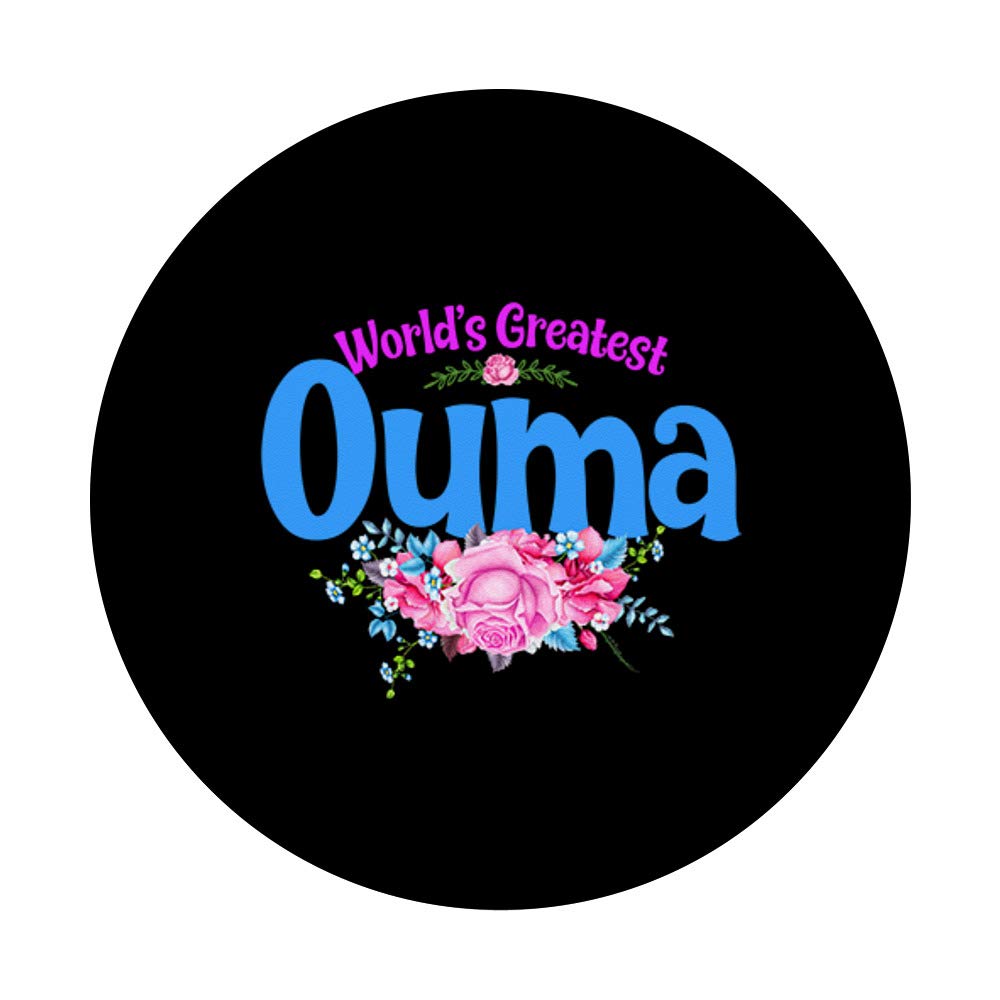 World's Greatest Ouma - South African Grandma PopSockets PopGrip: Swappable Grip for Phones & Tablets