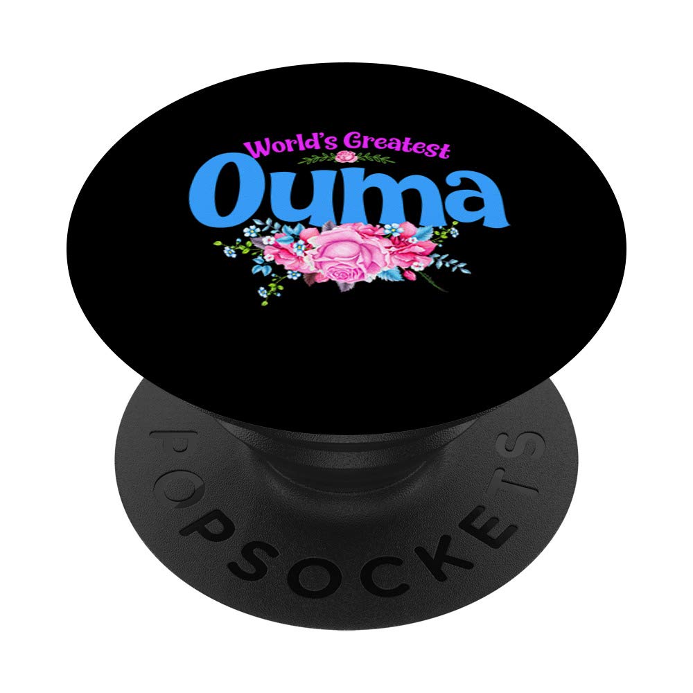 World's Greatest Ouma - South African Grandma PopSockets PopGrip: Swappable Grip for Phones & Tablets