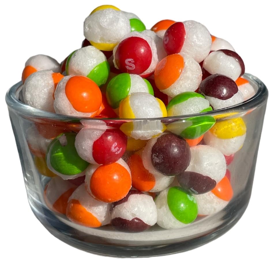 3 Packs Freeze Dried Skittle's Candies (12 oz Total) USA - Origianal/Wild Berry/Smoothies Flavors