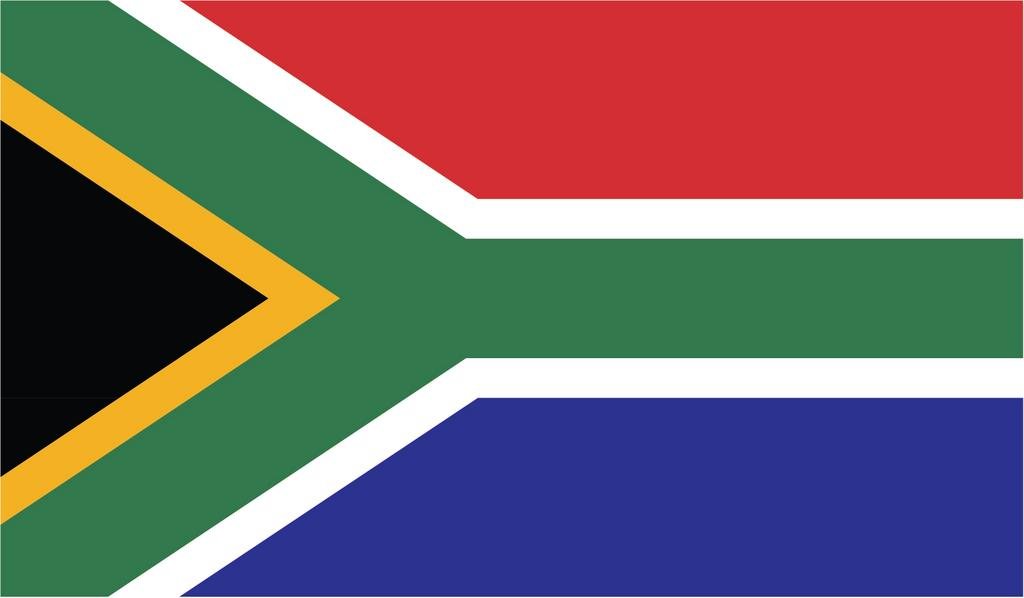 JMM Industries South Africa Flag Vinyl Decal Sticker iRiphabhuliki yaseNingizimu Afrika Car Window Bumper 2-Pack 5-Inches by 3-Inches Premium Quality UV-Resistant Laminate PDS535