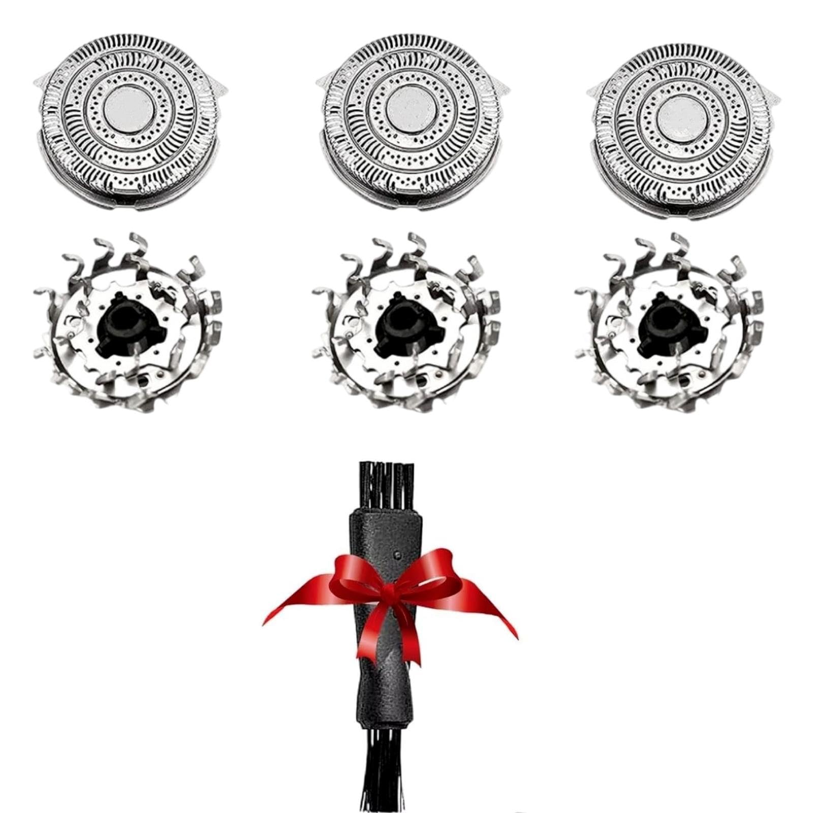 HQ9 Replacement Shaver Head Blades Fit for Norelco HQ9 8240 8250 8260 XL AT 880, Superior Precision Cutters Blades for Norelco,Mens' Electric Shaver Replacement Blade Dry & Wet Dual-use(3 Pcs）