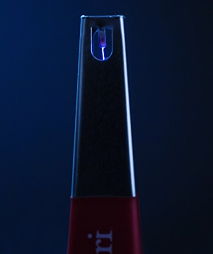 Ozeri Piezoelectric Stove Lighter, Flameless, Red