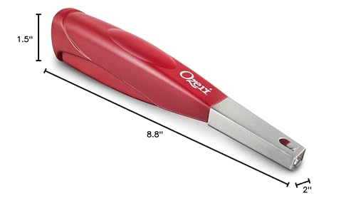 Ozeri Piezoelectric Stove Lighter, Flameless, Red