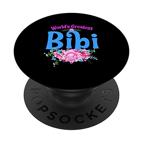 World's Greatest Bibi - South African Grandma PopSockets PopGrip: Swappable Grip for Phones & Tablets