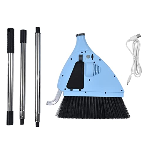 Natudeco 2 in 1 Vacuum Sweeper Multifunctional USB Charging Cordless Vacuum Broom Cleaner Household Vacuum Cleaner Cordless Sweeper for Household Bedroom