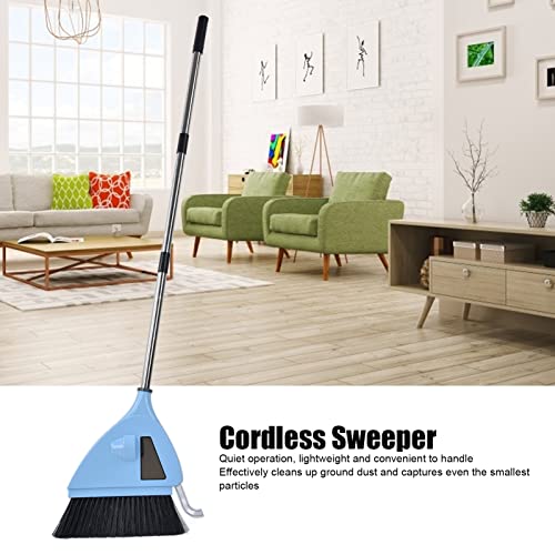Natudeco 2 in 1 Vacuum Sweeper Multifunctional USB Charging Cordless Vacuum Broom Cleaner Household Vacuum Cleaner Cordless Sweeper for Household Bedroom