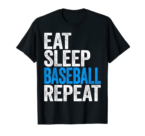 Eat Sleep Baseball Repeat T-Shirt T-Shirt