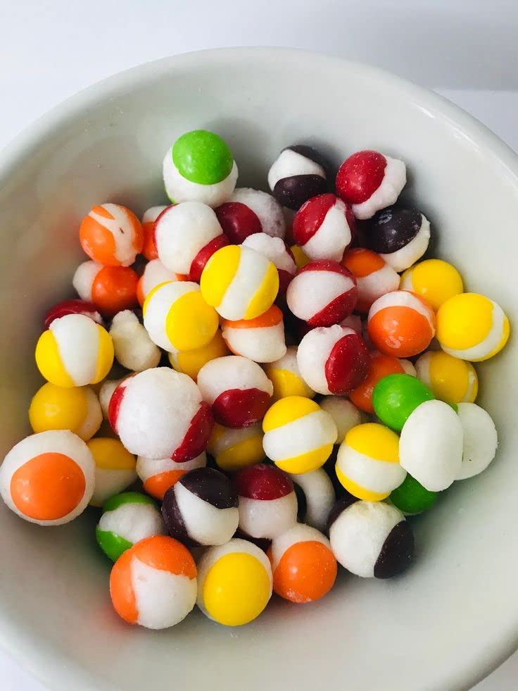 S&W Candy Co. Freeze Dried Sour Freetles | Freeze Dried Candy | 9oz BIG BAG | Super Sour Candy | PROUDLY MADE IN THE USA